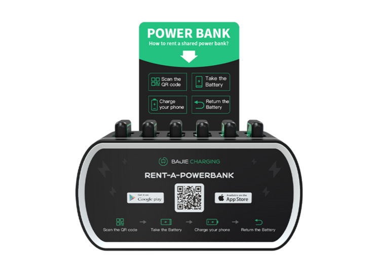Sharing powerbank rental with POS | Hardware-BajieCharging