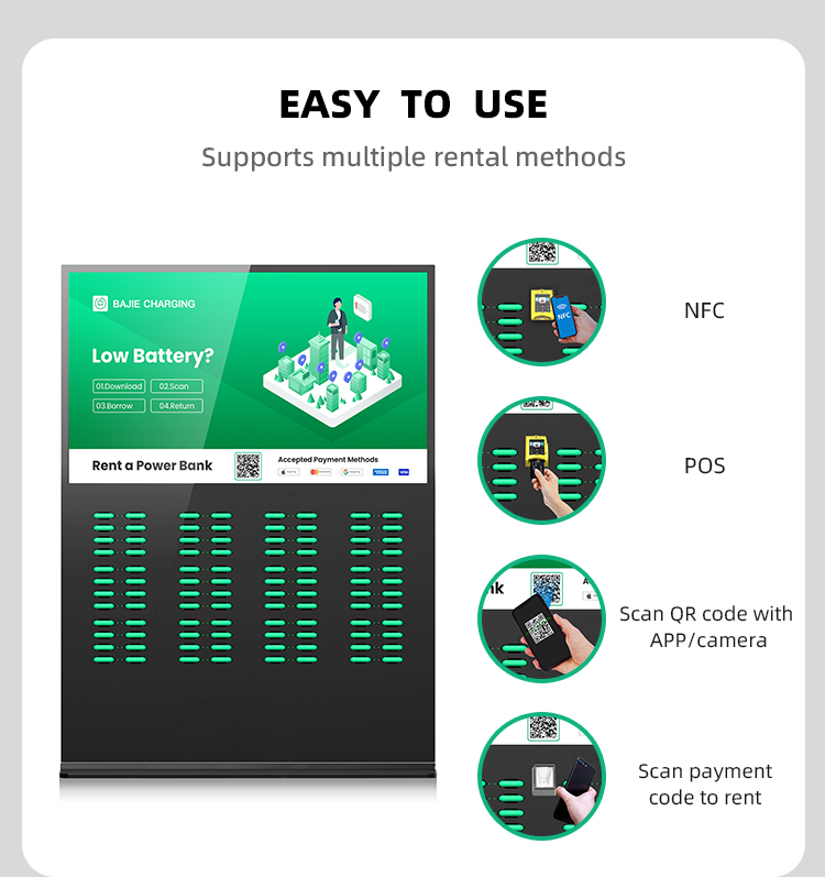 Sharing powerbank rental with POS | Hardware-BajieCharging